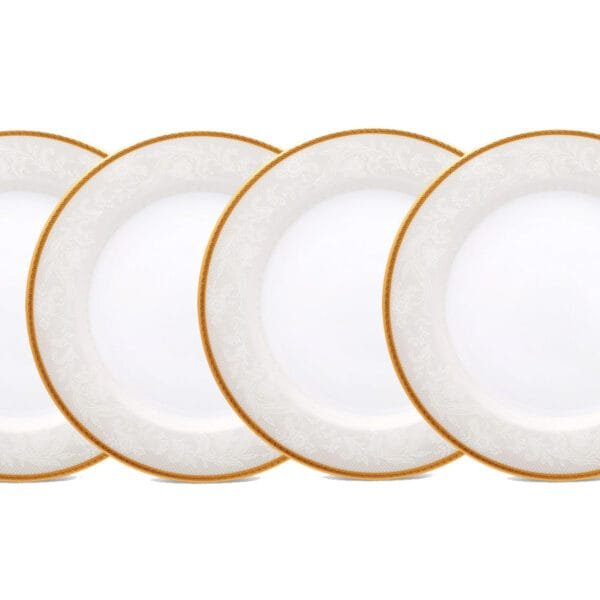 Jogo de 4 pratos - Flanders Gold 1714 - Noritake Brasil